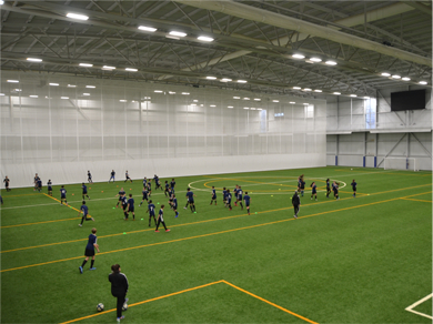 Installations du Sportplex à Châteauguay - complexe sportif